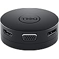 Amazon.com: Dell USB-C Mobile Adapter (DA300), Black, DELL-DA300 ...