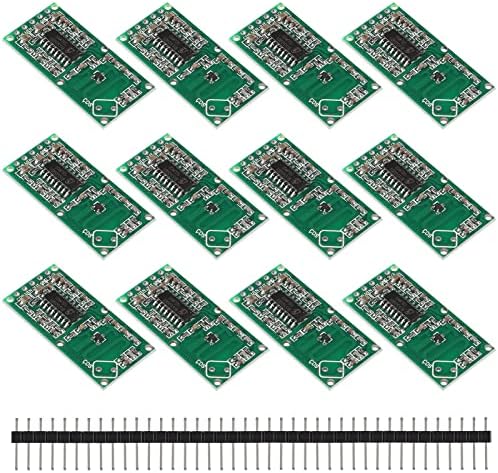 DWEII 12PCS RCWL-0516 Motion Detection Sensor, Microwave Radar Sensor ...