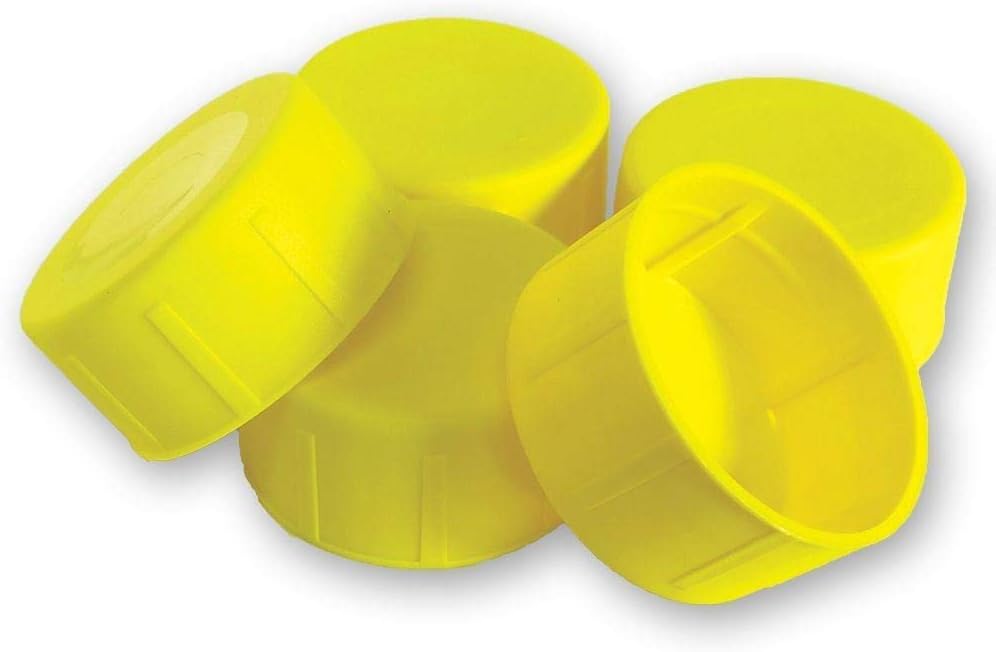 Scaffold Tube Safety End Caps Yellow x 1200: Amazon.co.uk: DIY & Tools