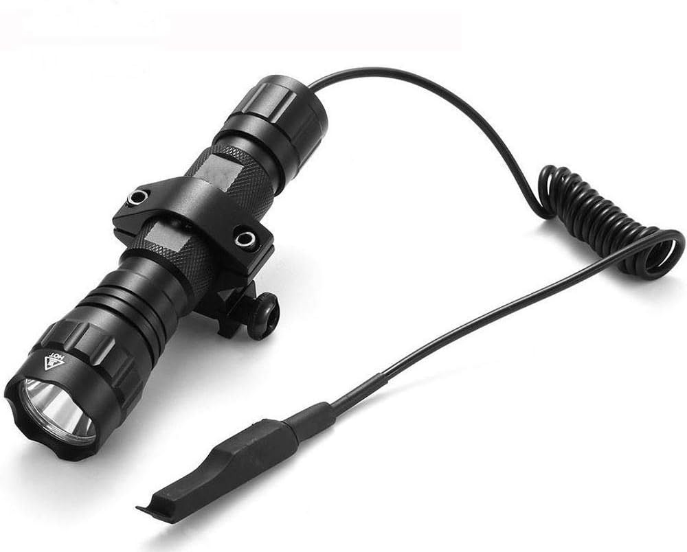 LED Torch Tactical Flashlight Rechargeable, 1000 Lumens 1 Mode LED Outdoor Torch, Waterproof ...