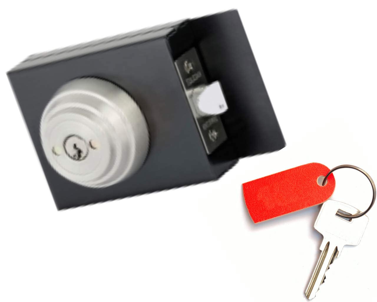 Double Keyed Gate Latch Lock : Secure Automatic Locking On Both Sides ...