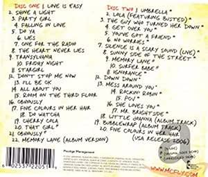 MCFLY - Memory Lane The Best of McFly Deluxe Edition - Amazon.com Music