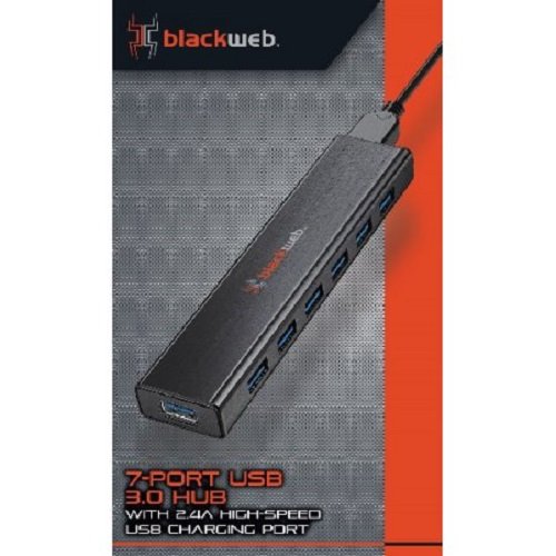 Blackweb BWA17HO010 7-Port USB 3.0 Hub – BrickSeek