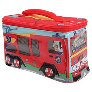Fireman Sam Firetruck Lunch Bag: Amazon.co.uk: Kitchen & Home