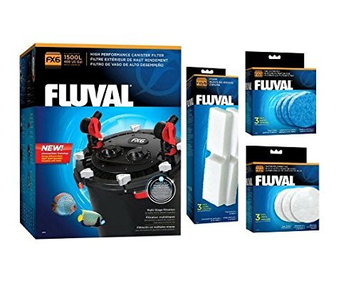 Fluval Fx6 Aquarium Canister Filter (FX-6 Filter Package) | Elite Aquariums