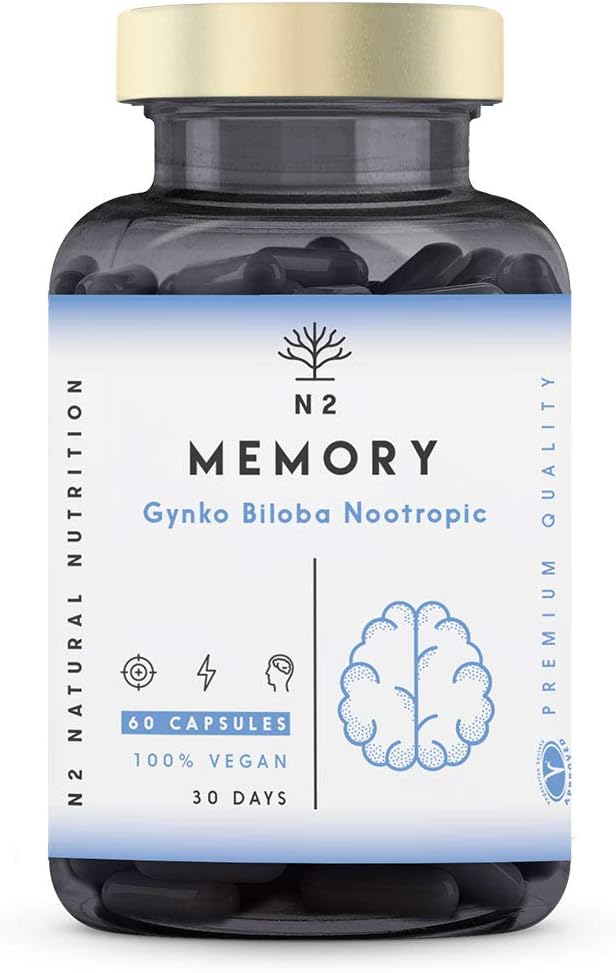 Nootropics Cognitive Enhancer Brain Booster. Coffee, Ginko Biloba ...