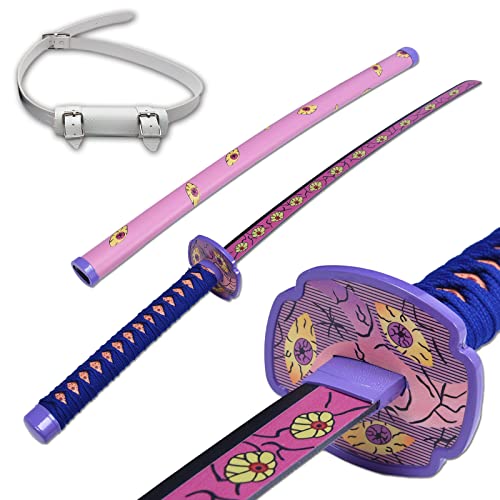 ZiQing Anime Cosplay Sword,Handmade Katana， Demon Slayer Sword Steel ...