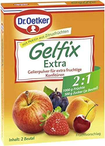 Dr. Oetker - Gelfix Extra Gelling poudre (Gelfix Extra Gelierpulver ...