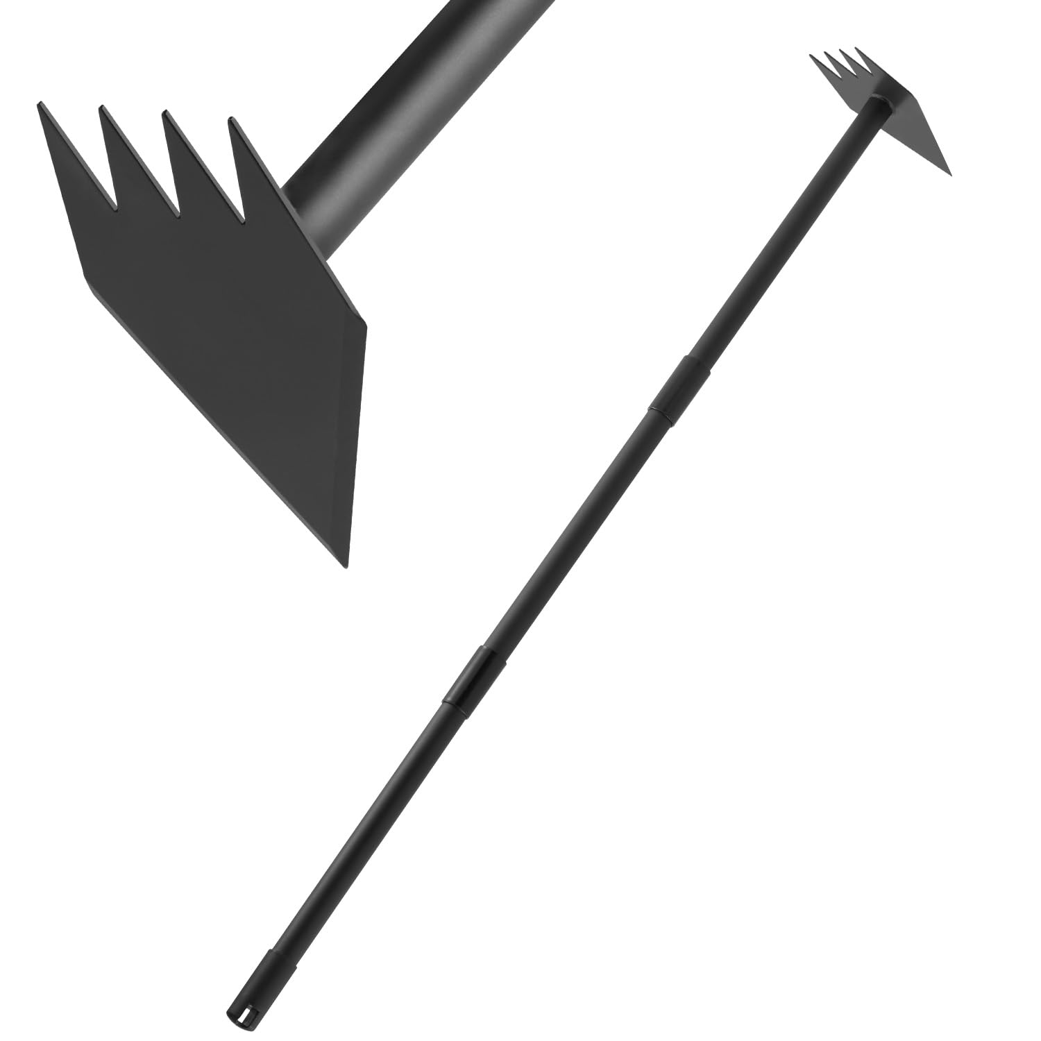 Mua Hoe Garden Tool, 31-75 Inch Matte Black Cultivator Garden rake for ...