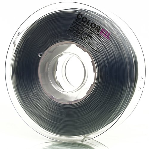 Colorfil Transparent Black - 3D Printer Filament 1.75 PLA 1Kg: Amazon ...