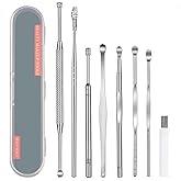 Amazon.com: 8 Pcs Ear Pick Earwax Removal Kit, Geengle Ear Cleansing ...