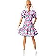 Amazon.com: Barbie Fashionistas Doll #150 with No-Hair Look Wearing ...