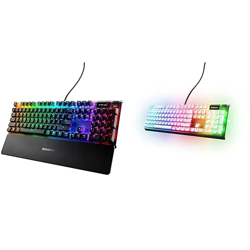 SteelSeries Apex 7 Mechanical Gaming Keyboard – OLED Smart Display ...