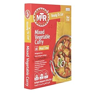 Amazon.com : MTR Ready to Eat Mixed Vegetable Curry, 300g : Grocery ...