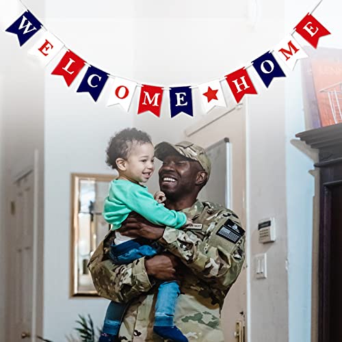 Military Welcome Home Banner, Welcome Home Sign Party Decorations ...