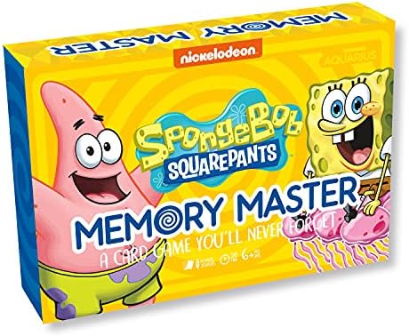 AQUARIUS - SpongeBob SquarePants Memory Master Card Game | Pricepulse