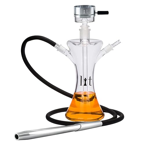 VooV Lit All Glass Hookah Set â€“ Original Plus in Oman | Whizz Hookahs