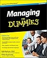 Managing For Dummies: Bob Nelson, Peter Economy: 9780470618134: Amazon ...