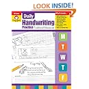 Amazon.com: Daily Handwriting Practice :Traditional Manuscript ...