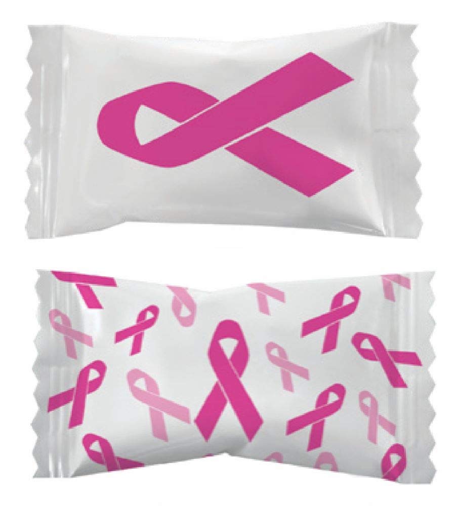 Amazon.com : Party Sweets By Hospitality Mints Pink Ribbon Buttermints ...