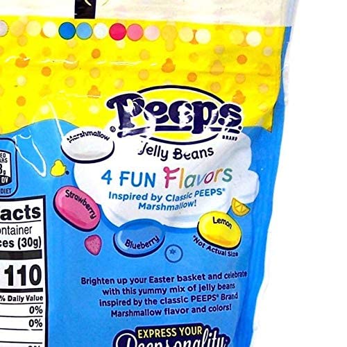 Easter Peeps Jelly Beans with Assorted Marshmallow Fruit Flavored ...