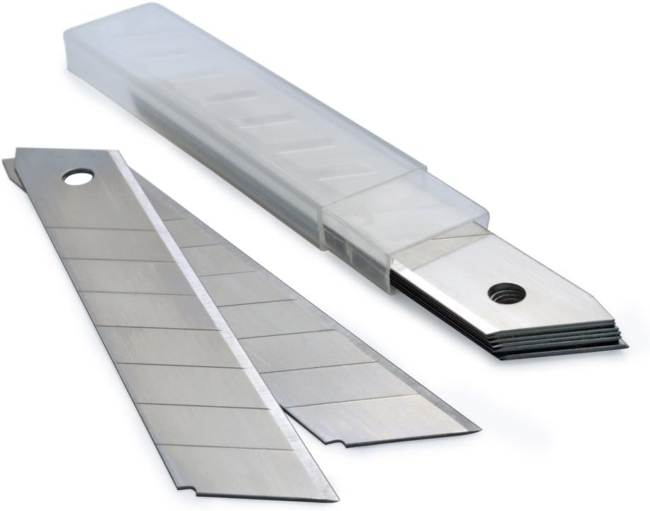 Rapesco Accesorios - Cuchillas de repuesto para cutters de 18 mm, 10 ...