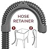Universal Washing Machine Drain Hose - 10 Ft Drain Hose - Corrugated ...