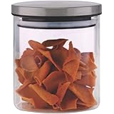 Buy Borosil Classic Glass Jar for Kitchen Storage, Set of 2, (300ml ...