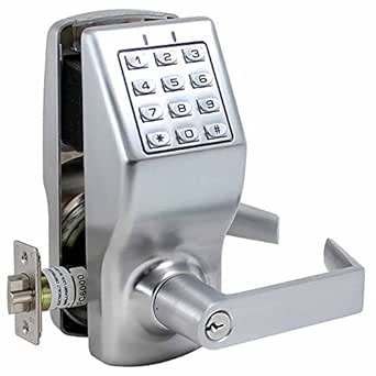 CAL-ROYAL CR3000 US26D Steel/Brass/Zinc CR3000 Series Digital Keypad ...