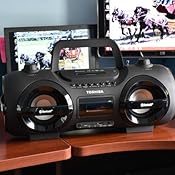 Amazon.com: Toshiba Wireless Bluetooth Boombox Speaker: Portable CD ...