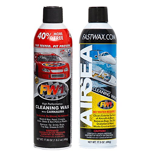 Buy FW1 Wash & Wax Polish with Carnauba AIR & SEA Waterless Cleaning ...