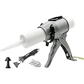 SILIGUN™ Compact Caulking Gun with Caulking Tools and Caulk Nozzle - No ...