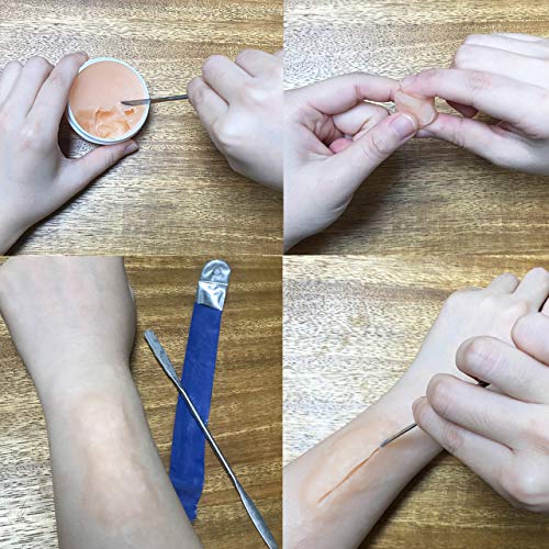 CCbeauty Professional Halloween Scar Wax(1.6 Oz) Kit SFX Special ...