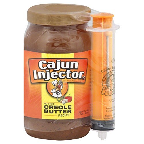 Buy Cajun Injector Creole Butter Injectable Marinade with Injector 16 ...
