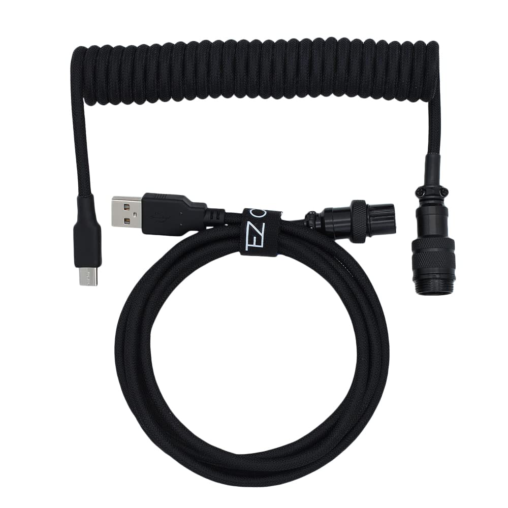 Mua Tez Cables Black Custom Coiled Cable Aviator for Mechanical ...