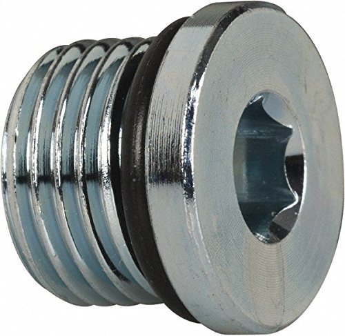 Parker 8 HP5ON-S SAE Hollow Hex Head Pipe Plug 3/4-16 ORB Male Steel ...