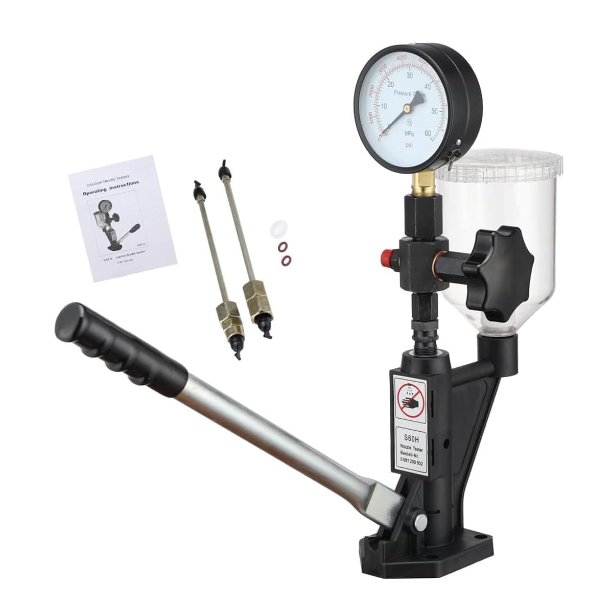 Mua 600Bar Diesel Injector Tester 8700PSI Diesel Fuel Injector Nozzle ...