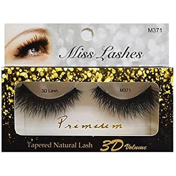 Amazon.com: "4 Pairs" Miss 3D Volume Lash Miss Lash M371: Health ...
