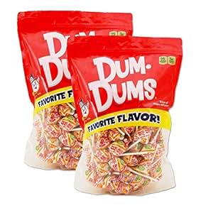 Amazon.com : Dum Dums Peach Mango 2-1 lb bags : Grocery & Gourmet Food