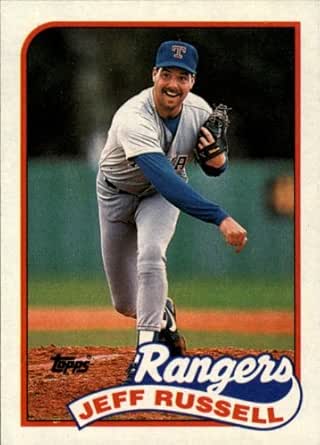 Amazon.com: 1989 Topps Baseball Card #565 Jeff Russell : Collectibles ...