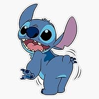 Amazon.com - Stitch Cute Dancing Bumper Sticker Vinyl Decal 5"