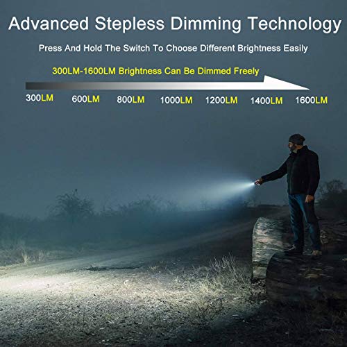 Rechargeable Tactical 18650 USB Flashlight, Powerful Cree XML2 Led ...