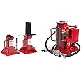 Amazon.com: SUNEX TOOLS 1522A 22-Ton Jack Stands, Pair & Big RED ...