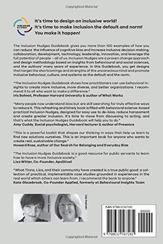 The Inclusion Nudges Guidebook: 100 how-to behavioral designs to de ...