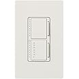 Lutron Maestro 300-Watt Single-Pole Digital Dimmer and Timer Switch, for Incandescent and ...