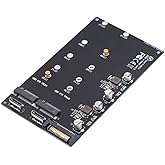 Amazon.com: Cablecc Dual SFF-8612 SFF-8611 Oculink to M-Key NVME M.2 NGFF PCIe SSD 2280 22110mm ...