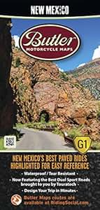 Amazon.com: Butler Motorcycle Maps Mexico: Butler Motorcycle Maps ...