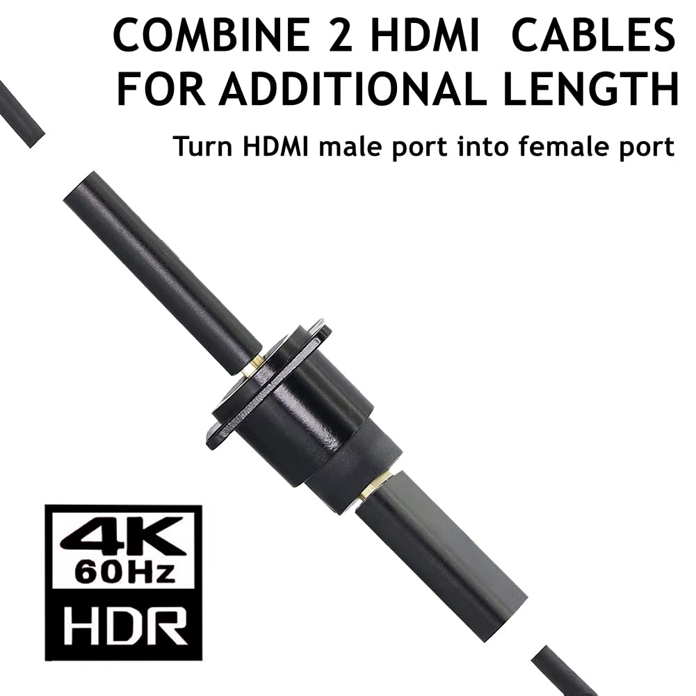 Mua PENGLIN 10Pack HDMI Panel Mount Coupler, HDMI D-Type Pass Through ...