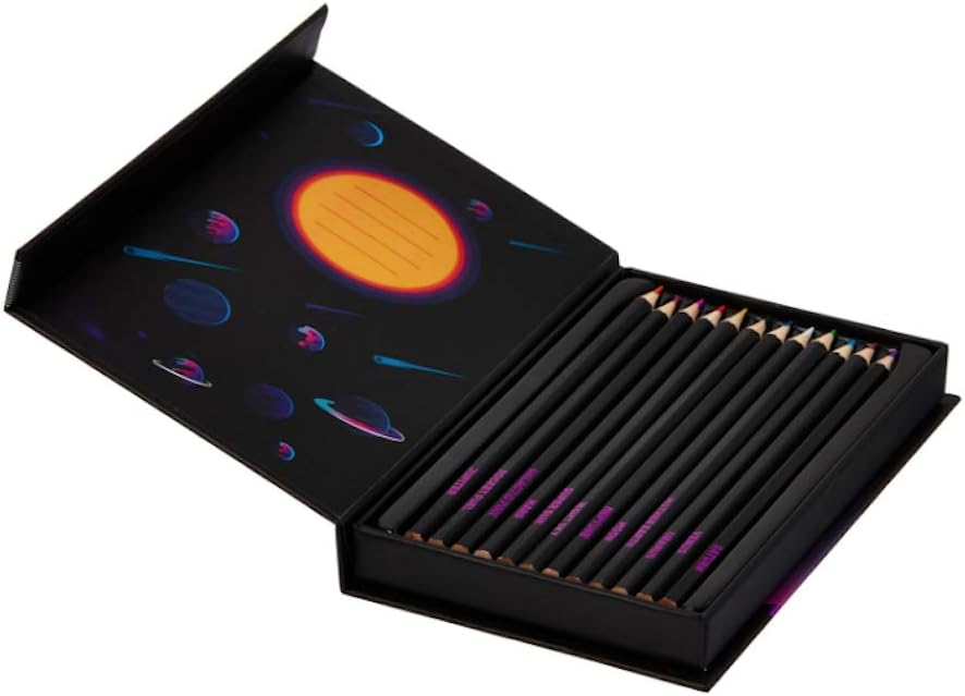 Smiggle Space Adventure Coloured Pencil x12 Pack – BigaMart