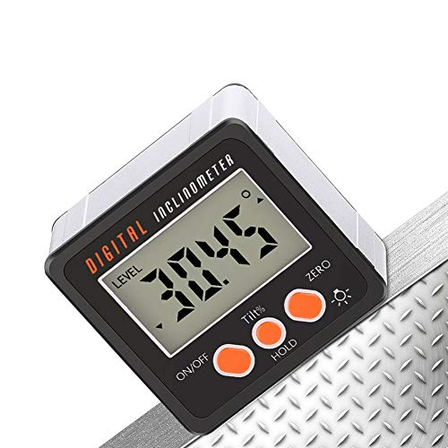 Digital Angle Finder Protractor Tool Table Saw Gauge Magnetic Level Box ...